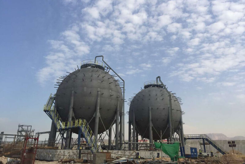 NCIC SPHERICAL TANKS – NILE ENGINEERING | CONSTRUCTION